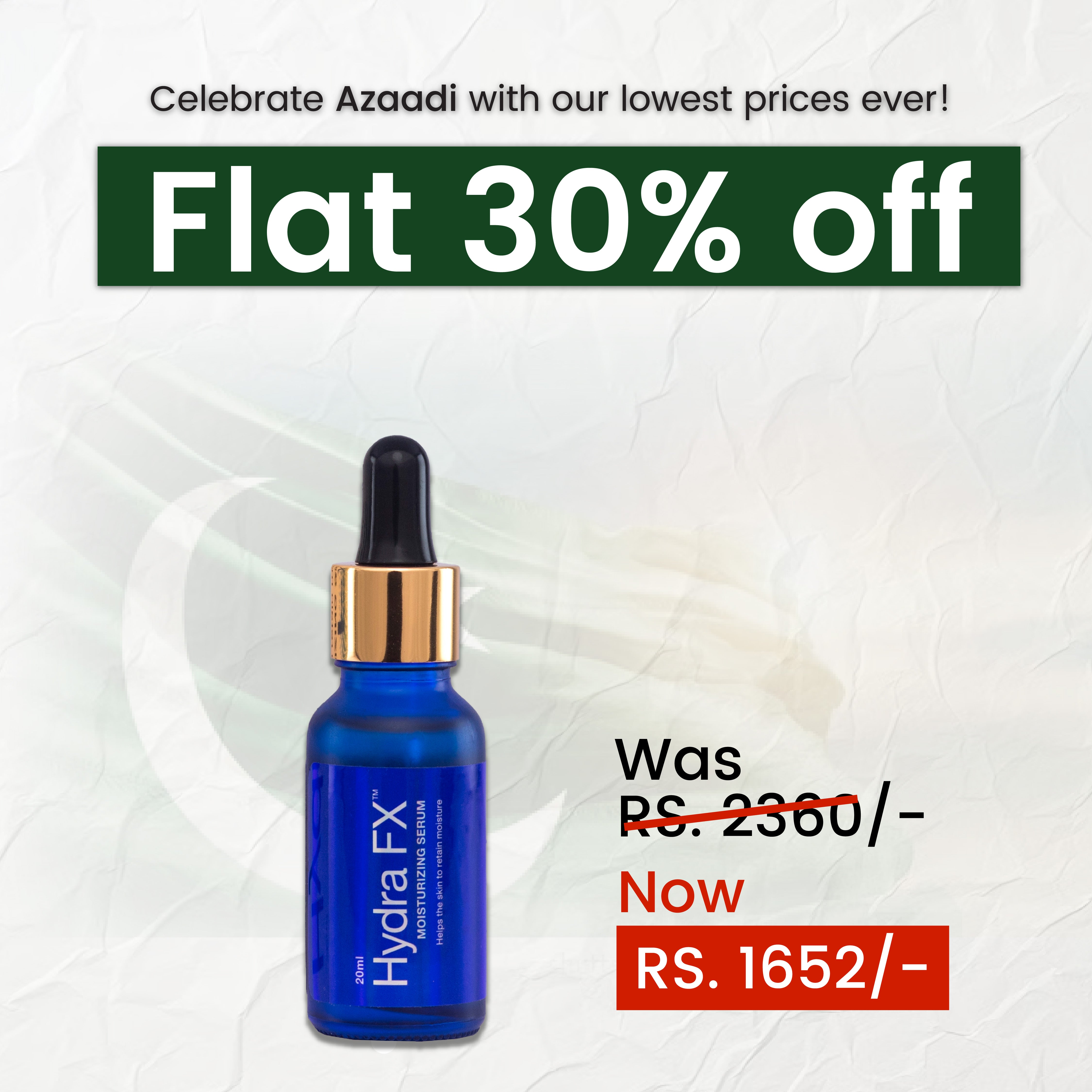 Buy Hydra FX Moisturizing Serum For Men & Women | Face care Product ...