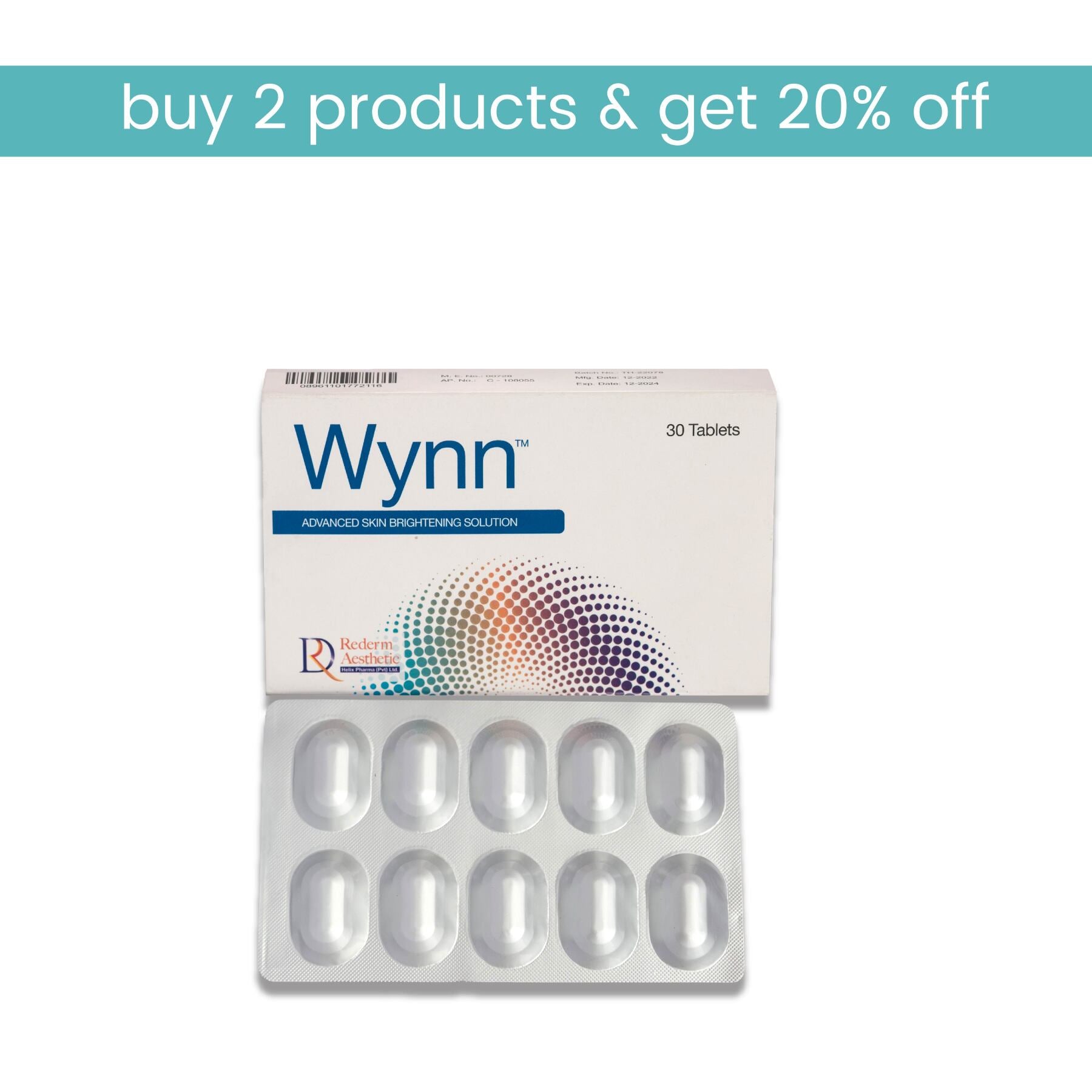 Buy Wynn Brightening tablet Online Shopping In Pakistan – Redermaesthetics